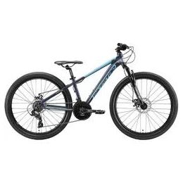 Mountainbike Bikestar Fahrräder Gr. 33cm, 26 Zoll (66,04cm), blau für Damen und Herren, Kettenschaltung