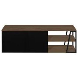 TV-Bank TemaHome "Albi" Sideboards Gr. B/H/T: 145cm x 44cm x 45cm, braun (holzfarben/schwarz) Breite 145 cm