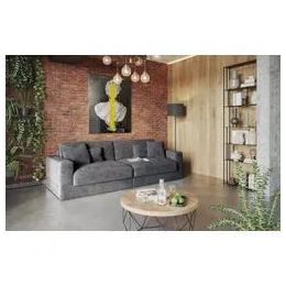 Big-Sofa RAUM.ID "Innovid" Sofas Gr. B/H/T: 264cm x 87cm x 108cm, Breitcord, grau Modernes Modul-Polsterprogramm