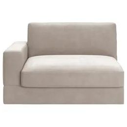 1,5-Sitzer RAUM.ID "Innovid", grau (elefant), B:132cm H:87cm T:108cm, 100% Polyester, Sofas, Modernes Modul-Polsterprogramm