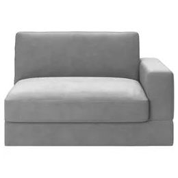 1,5-Sitzer RAUM.ID "Innovid", grau, B:132cm H:87cm T:108cm, 100% Polyester, Sofas, Modernes Modul-Polsterprogramm