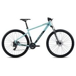 Mountainbike GHOST "Kato AL" Fahrräder Gr. 44cm, 27,5 Zoll (69,85cm), grün (mint-schwarz) für Damen und Herren, Kettenschaltung