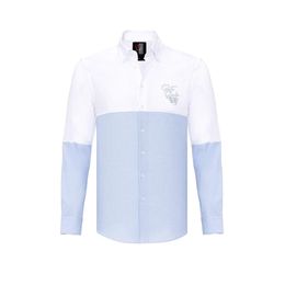 By Diess Collection Hemd Herren Gr&ouml;&szlig;e S hellblau / wei&szlig;