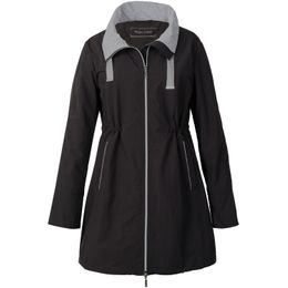 WHITE LABEL Parkajacke Schwarz (Gr&ouml;&szlig;e: 36)
