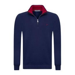 Jacey Quinn Sweatshirt Herren Gr&ouml;&szlig;e XXL navy / rot