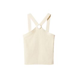 Mango Top 'THIAGO' Damen Gr&ouml;&szlig;e L hellbeige
