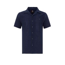 By Diess Collection Hemd Herren Gr&ouml;&szlig;e S navy / braun
