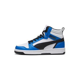 Puma Sneaker 'Rebound V6' Jungen Gr&ouml;&szlig;e 35.5 blau / schwarz / wei&szlig;