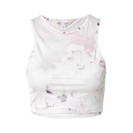 Miss Selfridge Top Damen Gr&ouml;&szlig;e XXS rosa / wei&szlig;