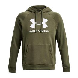 Under Armour Hoodie Rival Logo Marine OD Green (Gr&ouml;&szlig;e: M)