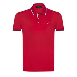 Jacey Quinn Shirt Herren Gr&ouml;&szlig;e S rot / schwarz / wei&szlig;