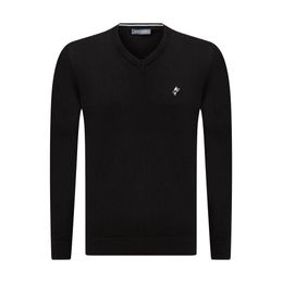 Jacey Quinn Pullover Herren Gr&ouml;&szlig;e S schwarz / wei&szlig;