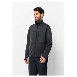 Fahrradjacke Jack Wolfskin "BIKE COMMUTE JKT M" Gr. S (48), grau (phantom) Herren Jacken