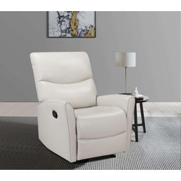 Relaxsessel Home Affaire "Chesley, TV-Sessel mit Schlaffunktion, Sessel Wohnzimmer", beige (creme), B:81cm H:100cm T:98cm, 100% Polyurethan, Sessel, Relaxsessel, mit Relaxfunktion, frei stellbar