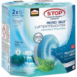 Pattex - aero 360° Luftentfeuchter Frischer Wasserfall Tabs Nachfüllpack 2 x 450 g