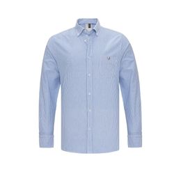 By Diess Collection Hemd Herren Größe L blau / weiß