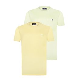Jacey Quinn Shirt male Yellow, Green size 3XL