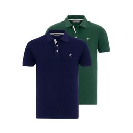 Jacey Quinn Shirt male Blue, Green size XL