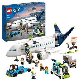 Mendler LEGO City 60367 Passagierflugzeug Bausatz, Mehrfarbig