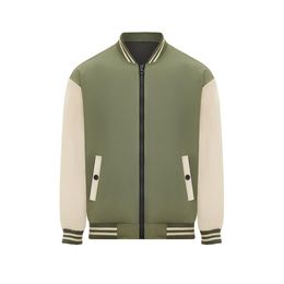 Mozzaar Übergangsjacke Herren Größe L beige / oliv