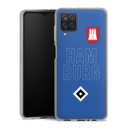 DeinDesign Galaxy A12 Handy Silikon H&uuml;lle Case transparent Handyh&uuml;lle Hamburger Sv Hamburg Official Licensed Product Silikon Case