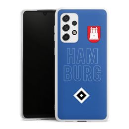 DeinDesign Galaxy A33 5G Handy Silikon H&uuml;lle Case transparent Handyh&uuml;lle Hamburger Sv Hamburg Official Licensed Product Silikon Case