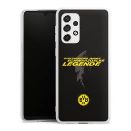 DeinDesign Galaxy A33 5G Handy Silikon H&uuml;lle Case transparent Handyh&uuml;lle Borussia Dortmund Marco Reus Bvb Silikon Case