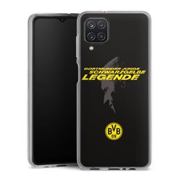 DeinDesign Galaxy A12 Handy Silikon H&uuml;lle Case transparent Handyh&uuml;lle Borussia Dortmund Marco Reus Bvb Silikon Case