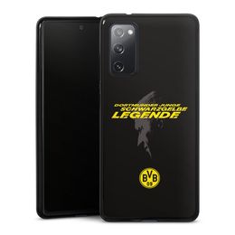 DeinDesign Galaxy S20 FE 5G Handy Silikon H&uuml;lle Case schwarz Handyh&uuml;lle Borussia Dortmund Marco Reus Bvb