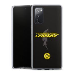 DeinDesign Galaxy S20 FE Handy Silikon H&uuml;lle Case transparent Handyh&uuml;lle Borussia Dortmund Marco Reus Bvb Silikon Case