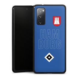 DeinDesign Galaxy S20 FE Handy Silikon H&uuml;lle Case schwarz Handyh&uuml;lle Hamburger Sv Hamburg Official Licensed Product