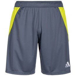 adidas Performance Sportshorts 'Tiro 24' Herren Größe M gelb / grau / weiß