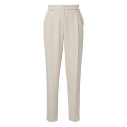 comma, COMMA Bundfaltenhose Damen Gr&ouml;&szlig;e 42 beige
