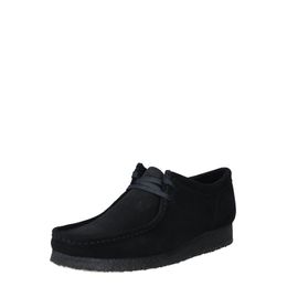 Clarks Originals Mokassin 'Wallabee' Herren Größe 40/40.5 schwarz