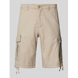 Jack & Jones Regular Fit Cargoshorts mit Gürtelschlaufen Modell 'COLE'