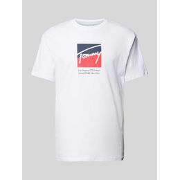 Tommy Jeans Regular Fit T-Shirt mit Label-Print