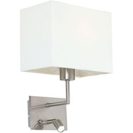 Steinhauer Mexlite wandlamp Nouveau - leinen - metall - 1472ST