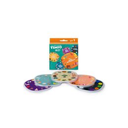 TIMIO Disc Set 1 - Wild Animals Nursery Rhymes Colours Musical and Body Parts