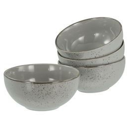 Creatable Nature Collection, 4-teiliges Geschirrset, Buddha Bowl aus Steinzeug