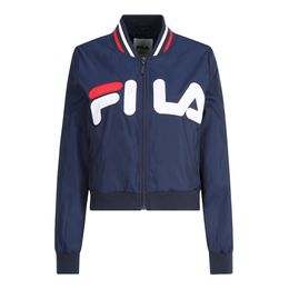 Fila &Uuml;bergangsjacke Damen Gr&ouml;&szlig;e L dunkelblau / rot / wei&szlig;