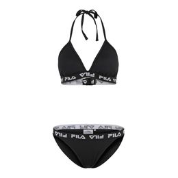 Fila Sportbikini 'Split' Damen Gr&ouml;&szlig;e XL schwarz / wei&szlig;