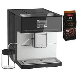 Miele Kaffeevollautomat "CM7350 CoffeePassion, inkl. Milchgefäß, Kaffeekannenfunktion" Kaffeevollautomaten schwarz (obsidianschwarz)