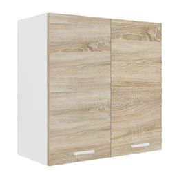 Vcm Küchenschrank Breite 60 cm Holztür Hängeschrank Küche Küchenmöbel Esilo