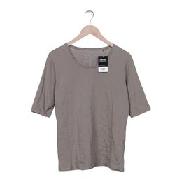 Ulla Popken Damen T-Shirt, braun, Gr. 42