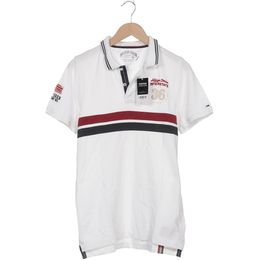 Hilfiger Denim Herren Poloshirt, weiß, Gr. 46