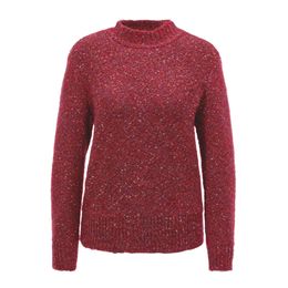 GOLDNER Pullover Damen Gr&ouml;&szlig;e L mischfarben / dunkelrot