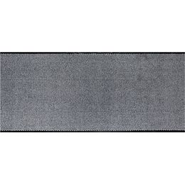 Fußmatte ANDIAMO "Easy" Teppiche Gr. B/L: 90 cm x 200 cm, 5 mm, 1 St., grau (hellgrau) Schmutzfangläufer Schmutzfangmatte, rutschhemmend, Innen- und überdachten Außenbereich