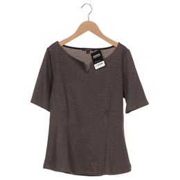 comma, Comma Damen T-Shirt, braun, Gr. 38