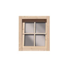 Dreh-/ Kippfenster aus Echtglas 38/40mm Gartenhausfenster