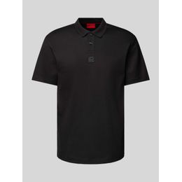 Hugo Regular Fit Poloshirt mit Label-Badge Modell 'Deabono'